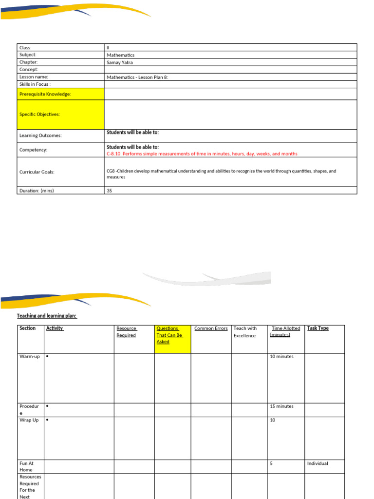 Grade 2 Chap 8 LP Sample | PDF | Procedural Knowledge | Cognitive Science