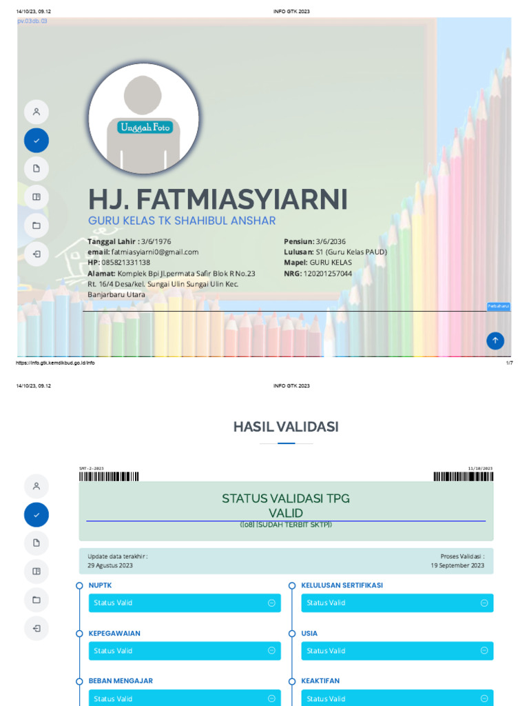 Info Gtk 2023 Fatmi Ok | PDF
