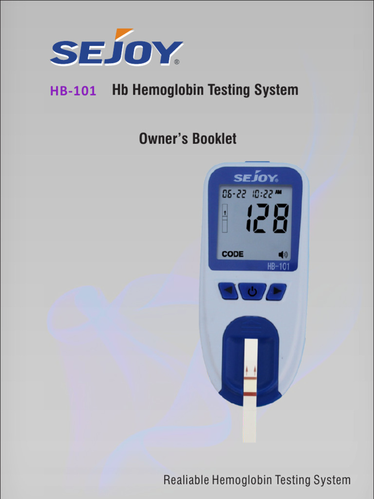 Realiable Hemoglobin Testing System | PDF | Usb | Infection