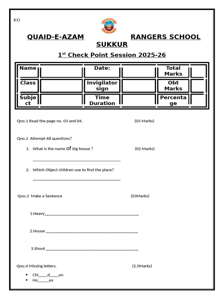 English Paper Format | PDF