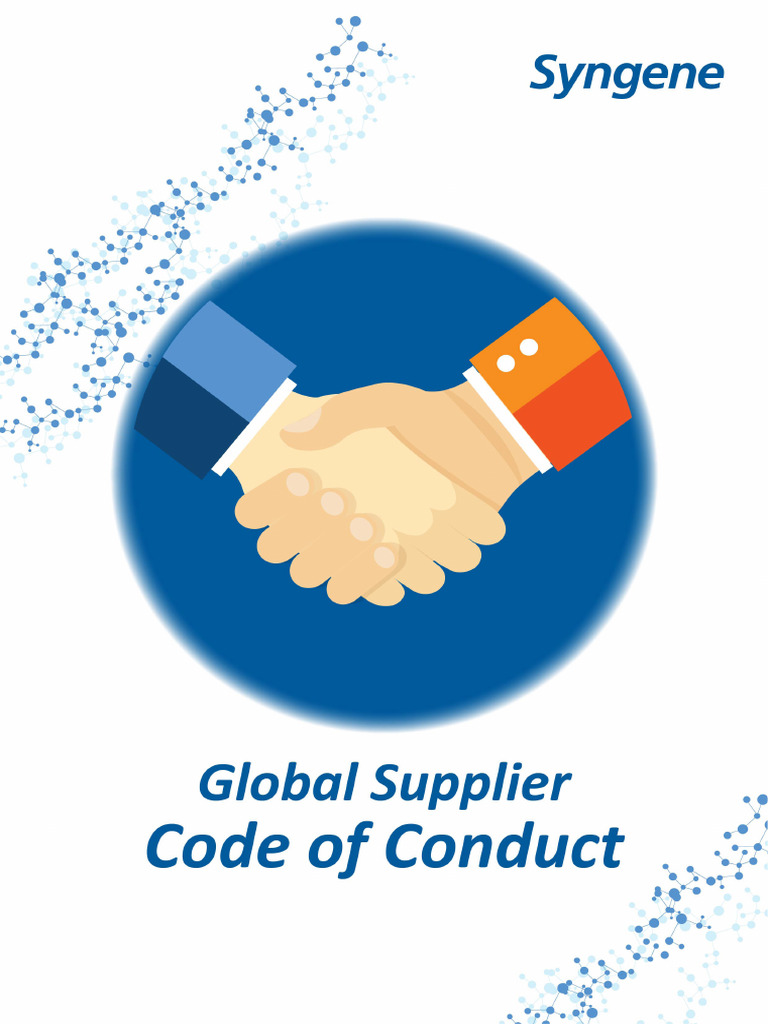 Supplier Code of Conduct Overview | PDF | Bribery | Occupational Safety ...