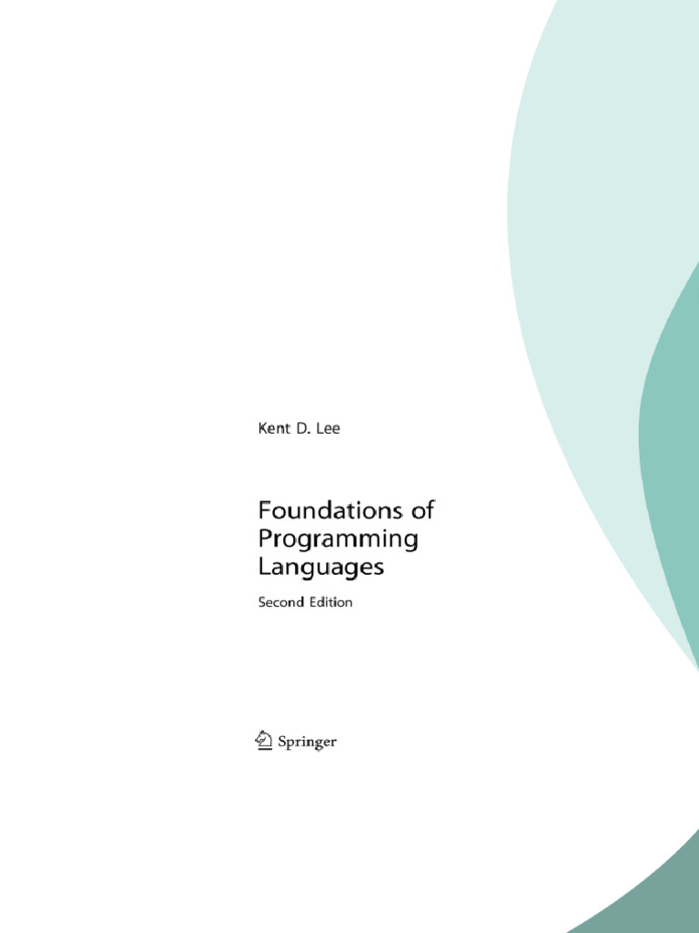 Foundations of Programming Languages Kent D. Lee download | PDF ...