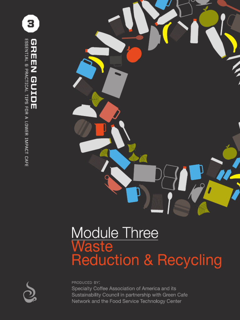 SCAA Green Guide, Module 3 Waste | PDF | Waste | Recycling