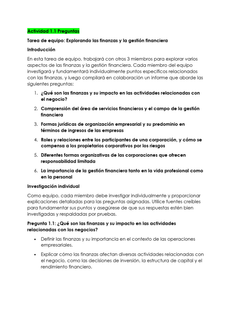 Proyecto U1 AF | PDF | Sistema financiero | Mercado (economía)