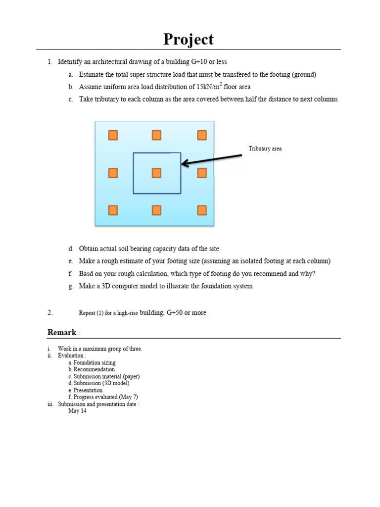 Foundation Design for G+10 and G+50 Buildings | PDF