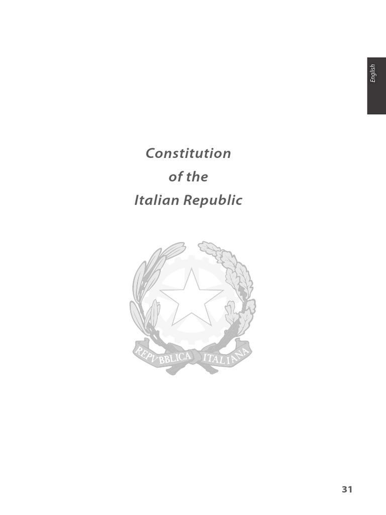 Costituzione ENG | PDF | United States House Of Representatives ...