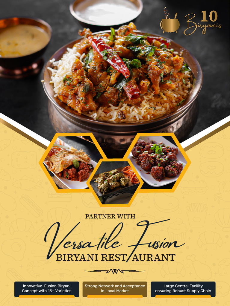 10 Biryanis - Investor Brief | PDF