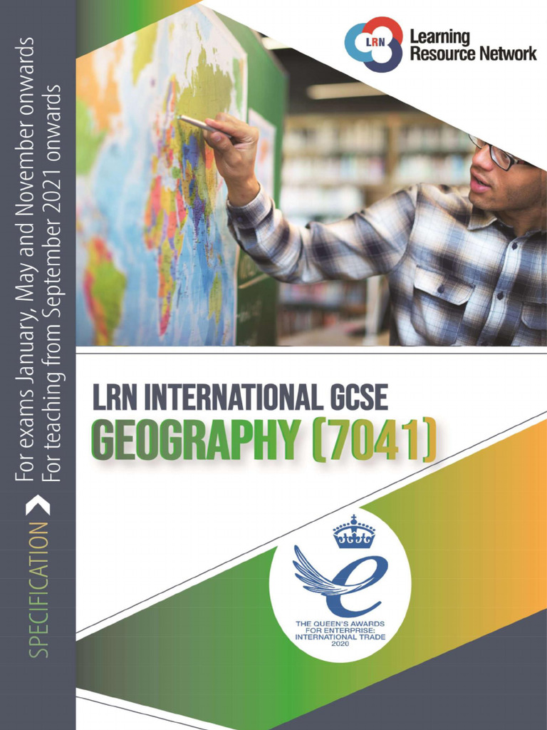 LRN International GCSE Geography 7041 | PDF | Natural Environment ...