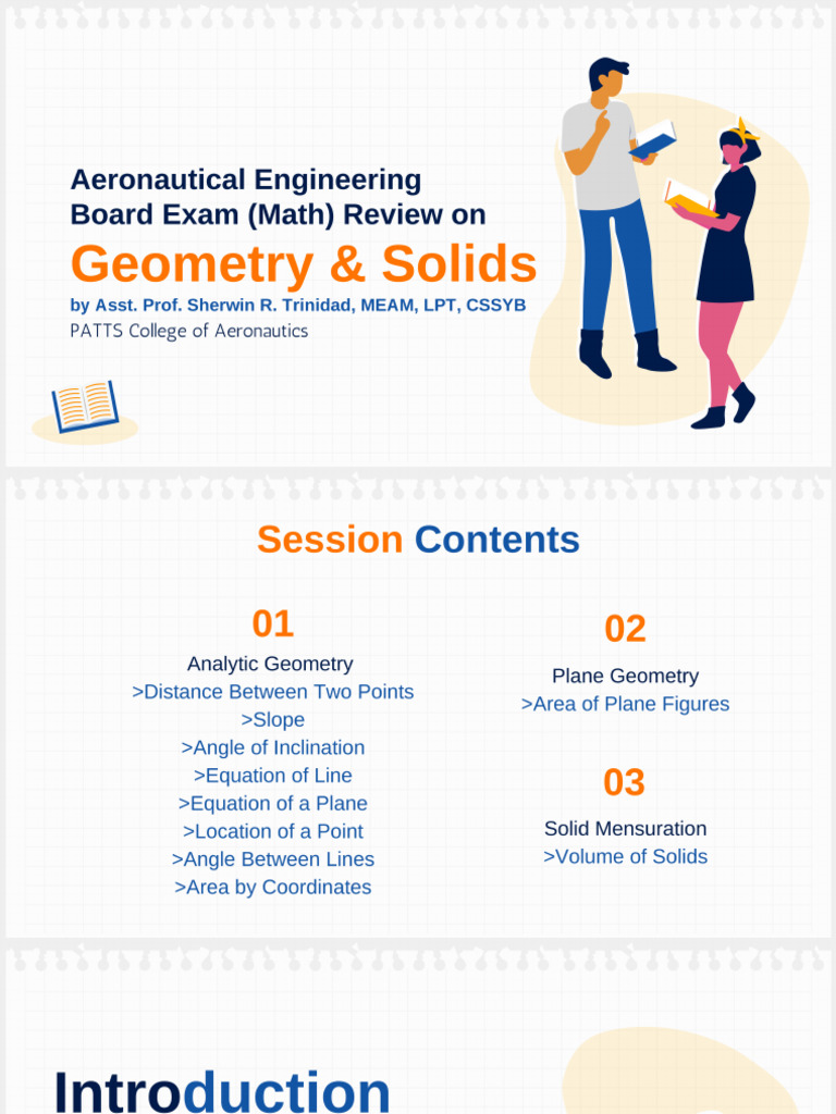 Geometry & Solid Mensuration Presentation | PDF
