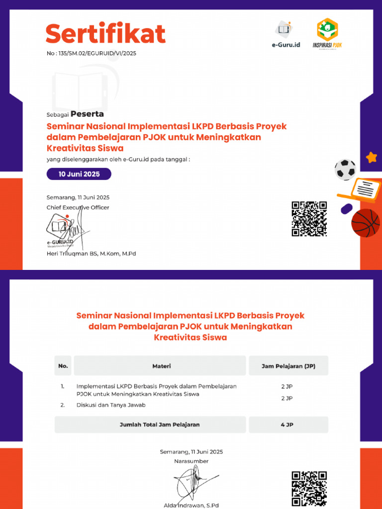 PIAN HARDIANSYAH - Seminar Nasional 4JP - Implementasi LKPD Berbasis Proyek Dalam Pembelajaran ...