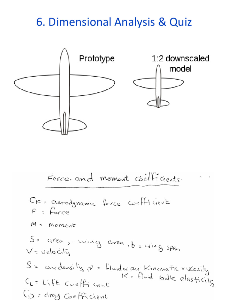 06-Dimensional Analysis & Quiz | PDF
