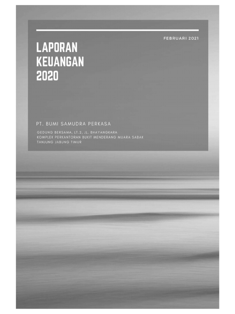 Contoh Lap Keuangan Menkeu | PDF
