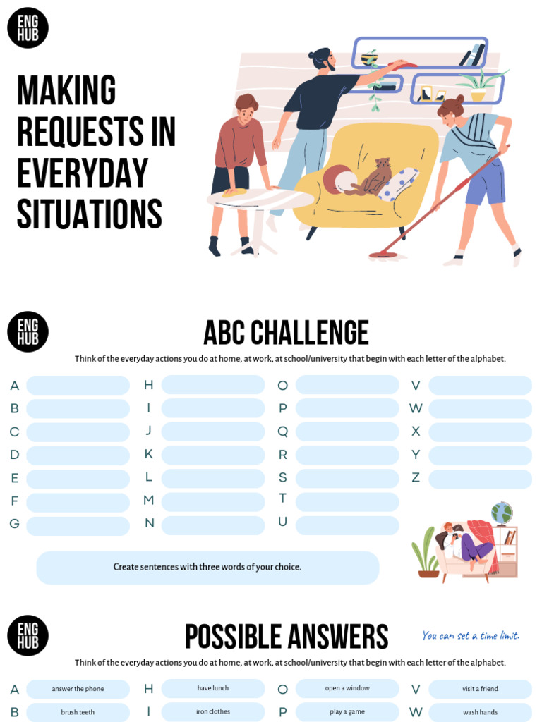 A1-A2 Making Requests in Everyday Situations TV | PDF