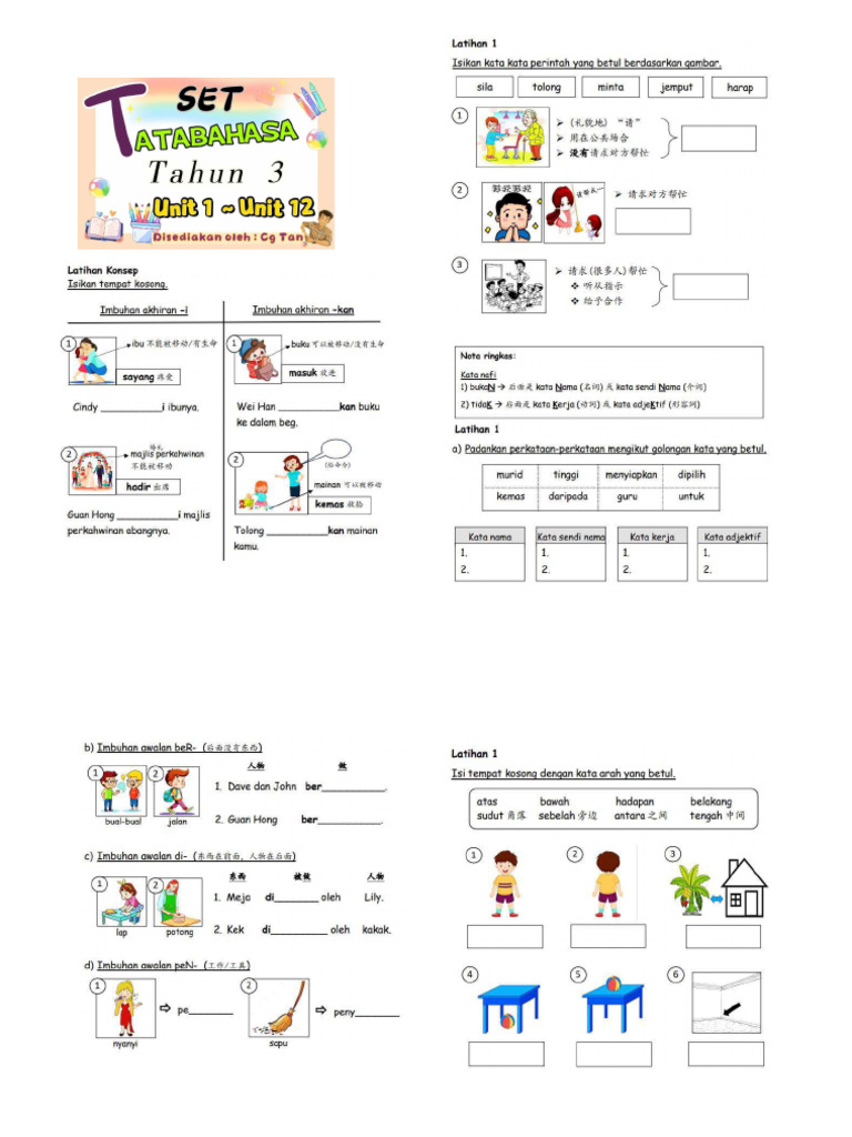T3 - Tatabahasa | PDF