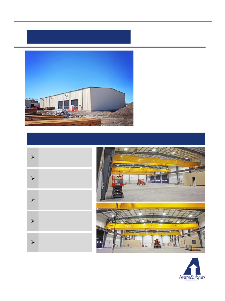 Hughes Brothers Assembly Building | PDF
