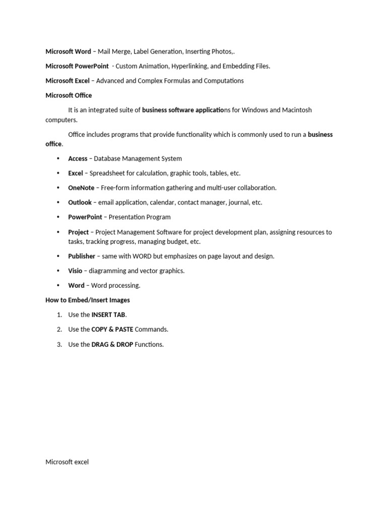 Summative Exam Emtech 4th Quarter-2 | PDF | Microsoft Excel | Microsoft ...