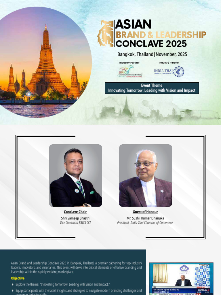 Presentation Asian Brand and Leadership Conclave-1 | PDF | Brand | Leadership