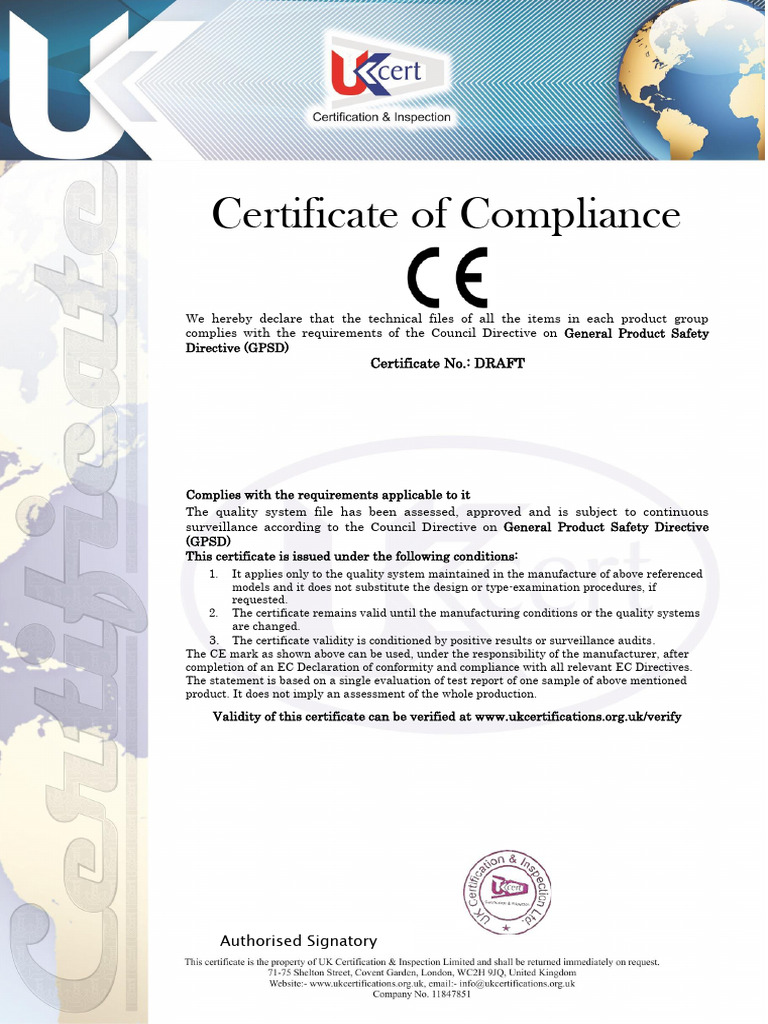 CTB Fashion Ce Mark | PDF