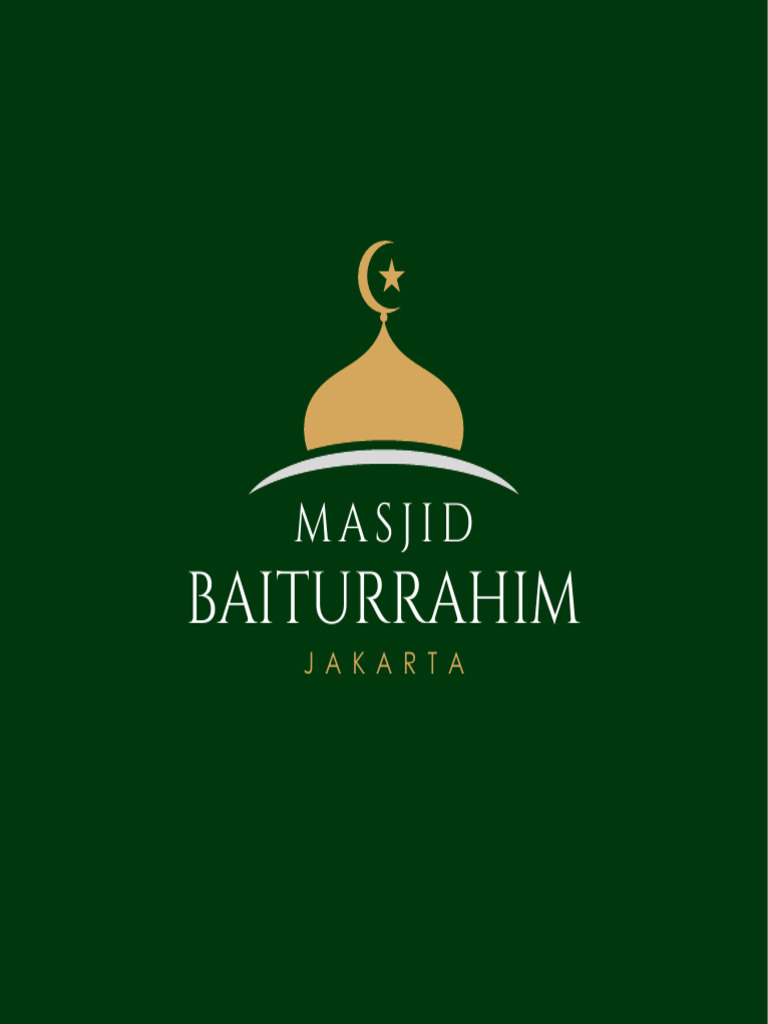 Hijau Emas Modern Ilustrasi Kubah Masjid Logo | PDF