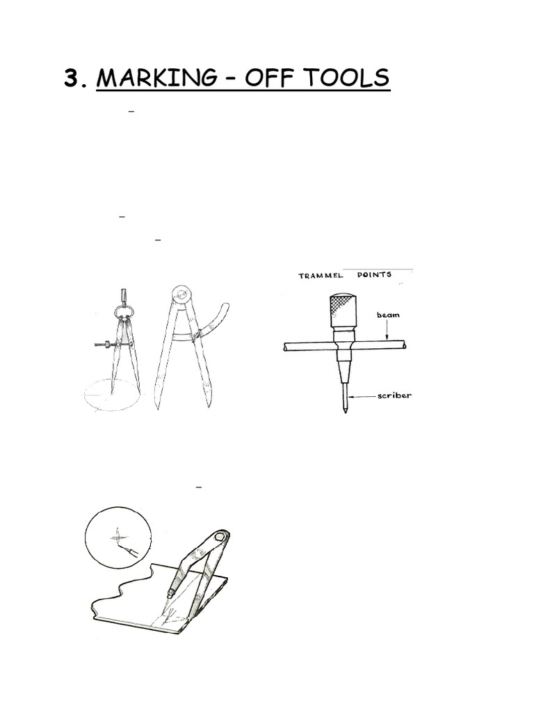 Marking-Off Tools for Precision Work | PDF | Tools