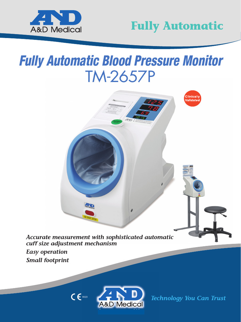 Fully Automatic Blood Pressure Monitor TM-2657P | PDF