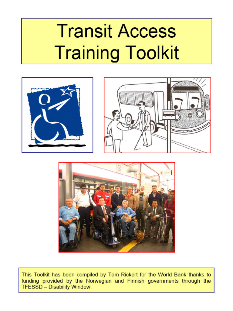 Transit Access Training Toolkit-1 | PDF | Bus | Public Transport