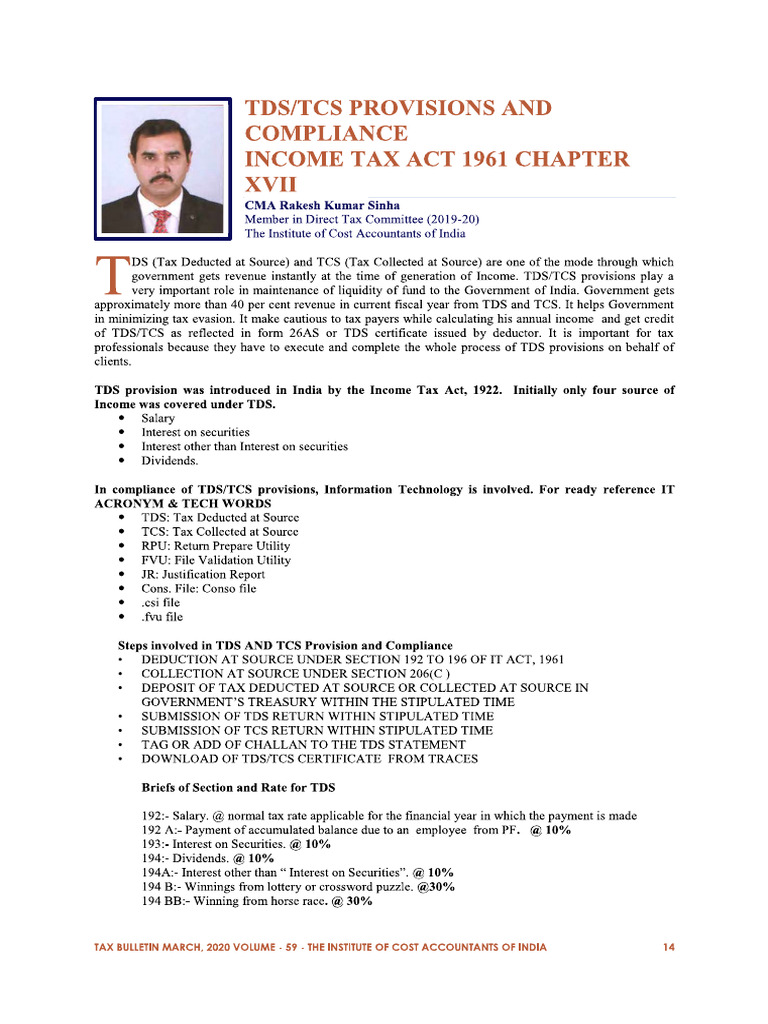 All Details of TDS | PDF