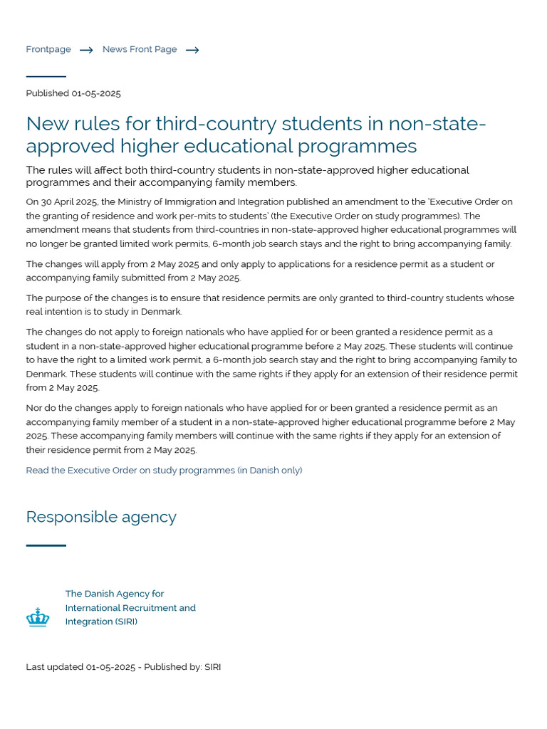 New To Denmark | PDF