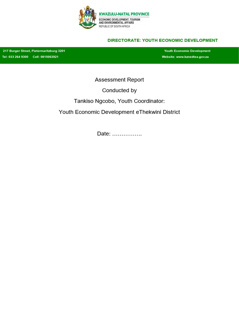 SMME Site Visit Template 2025 | PDF