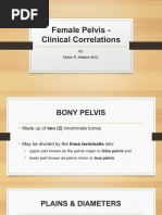 Female Pelvis Diameters Explained | PDF