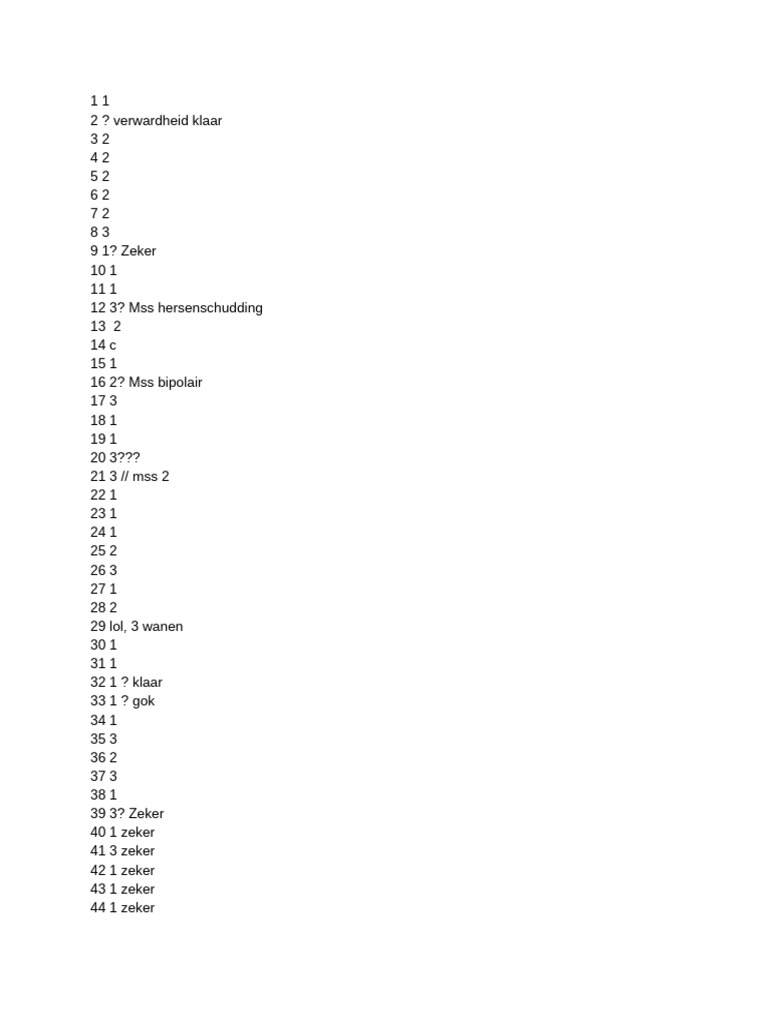 antwoorden kennis op4 | PDF