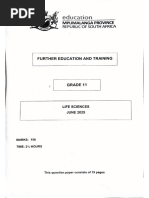 Sesotho Grade 11 p2 June | PDF | Languages Of Africa | Southern Africa
