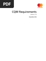 Mastercard Card Quality Management Guide | PDF | Audit | Emv