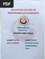 Cricket Competition Project SBA 2022 | PDF | Cricket | Athletic Sports