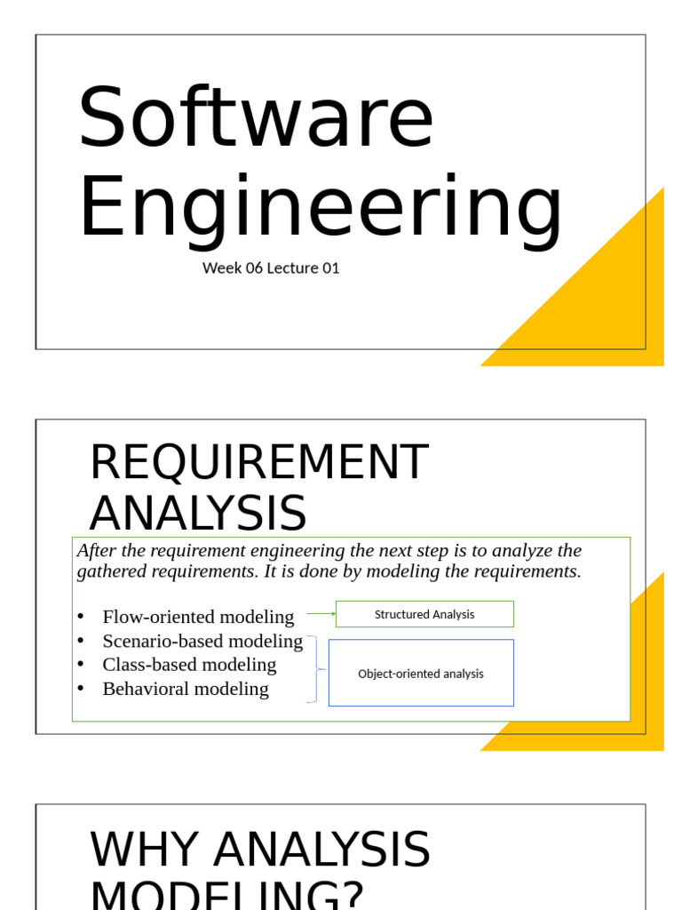 Lec5 RequirementModeling | PDF | Object Oriented Programming | System