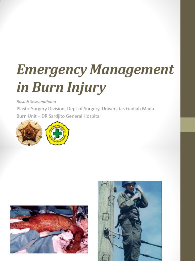 Emergency Management in Burn Injury 2017 | PDF | Burn | Skin