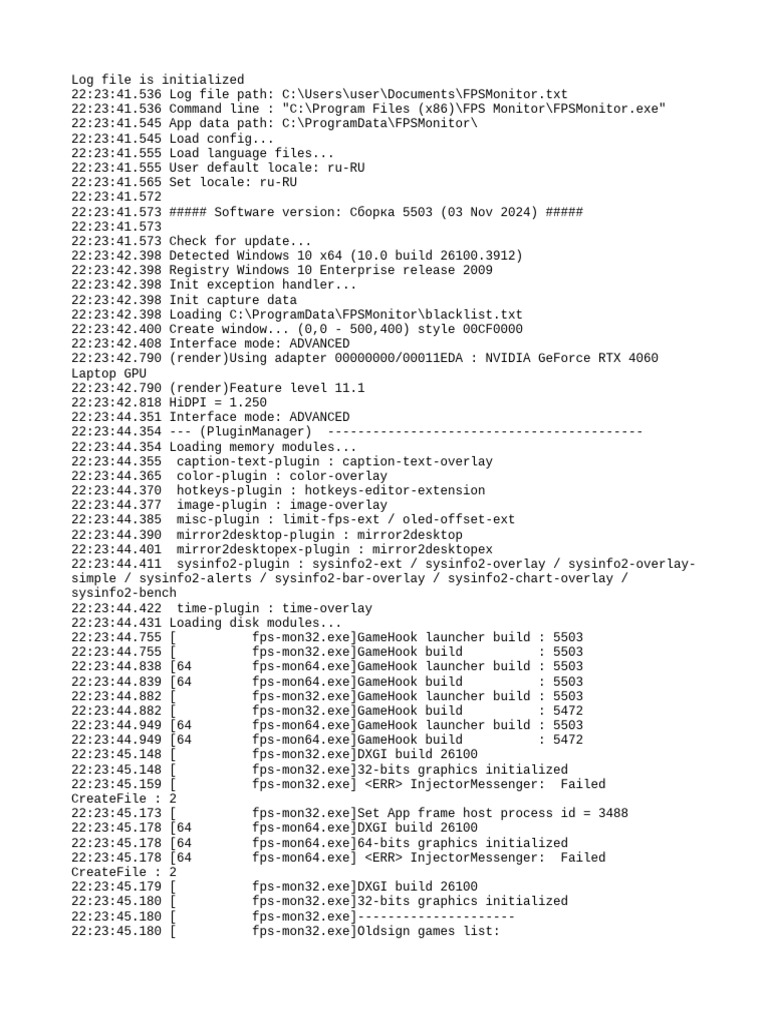 Fps Monitor | PDF | Graphics Processing Unit | Windows Registry