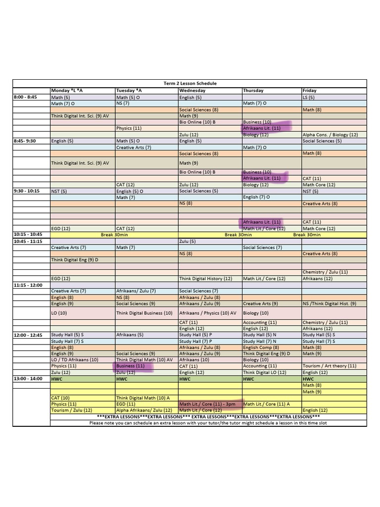 Lesson Plan 2025 Exam(2) | PDF