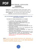 Enrollment Instructions - Bar Council of Maharashtra and Goa | PDF | Advocate | Justice