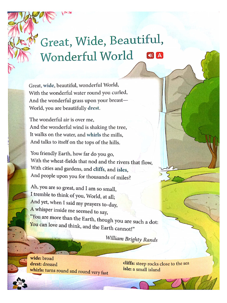 Great, Wide, Beautiful, Wonderful World | PDF