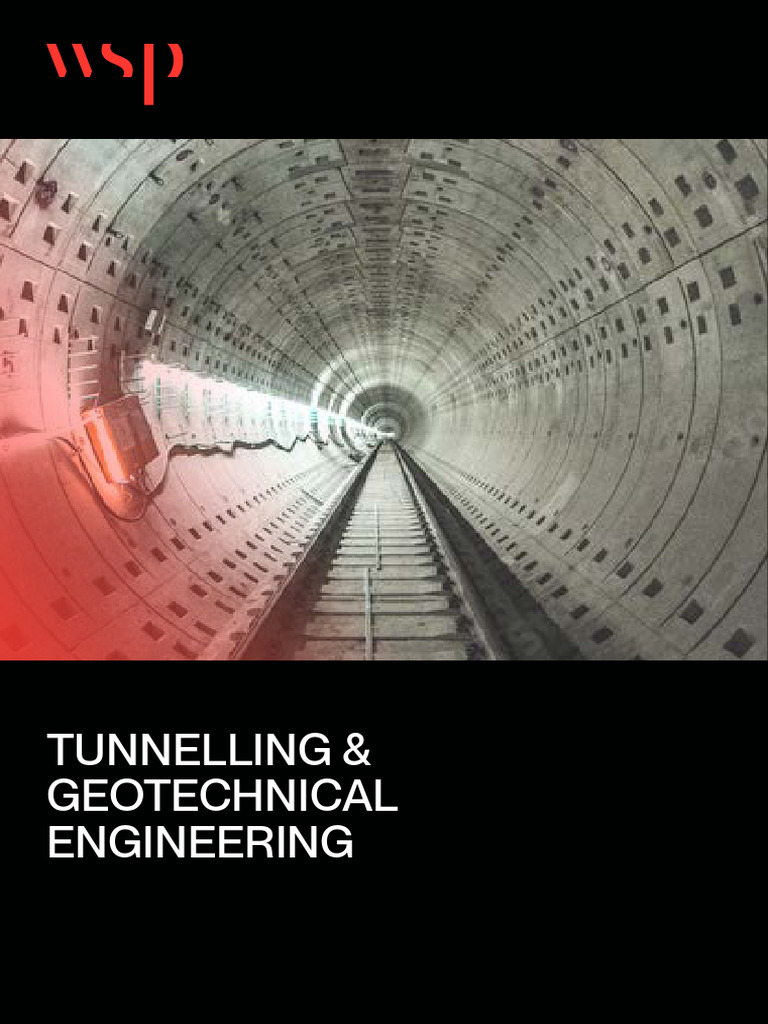 WSP GL Tunnels Brochure | PDF | Tunnel | Rapid Transit