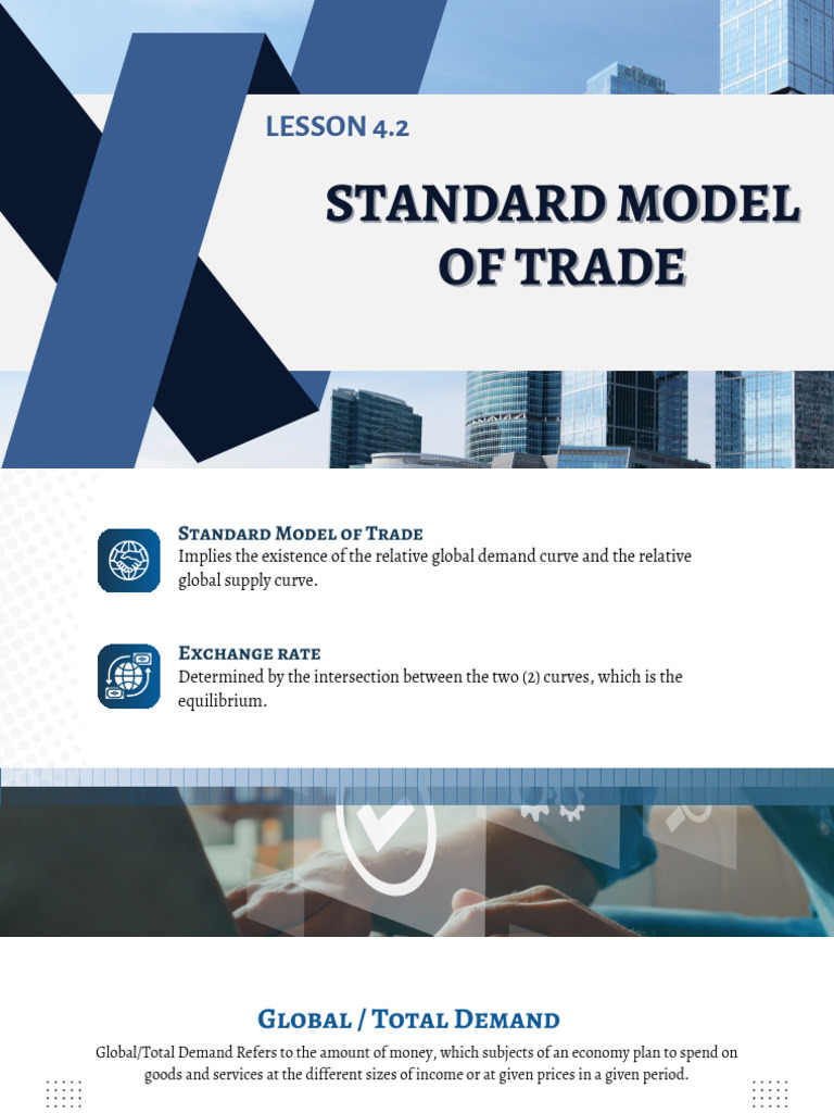 Standard Model of Trade Explained | PDF | Demand | Consumption (Economics)
