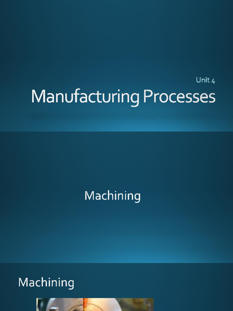 Machining | PDF
