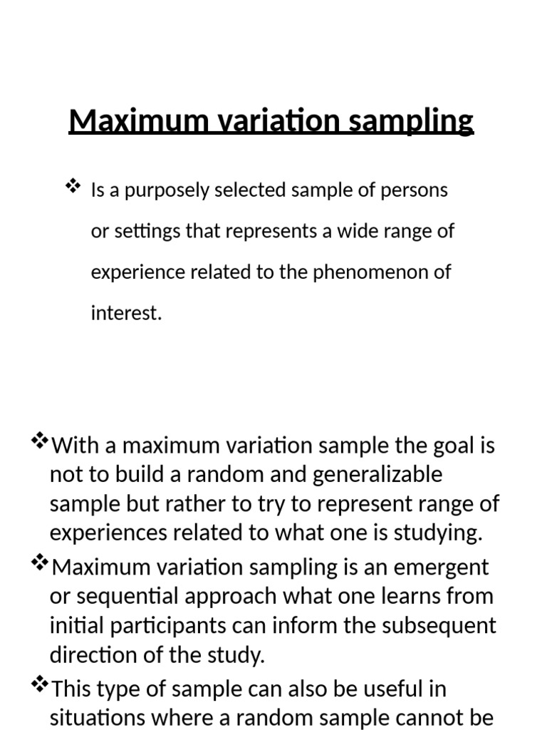 6 Maximum Variation Sampling | PDF