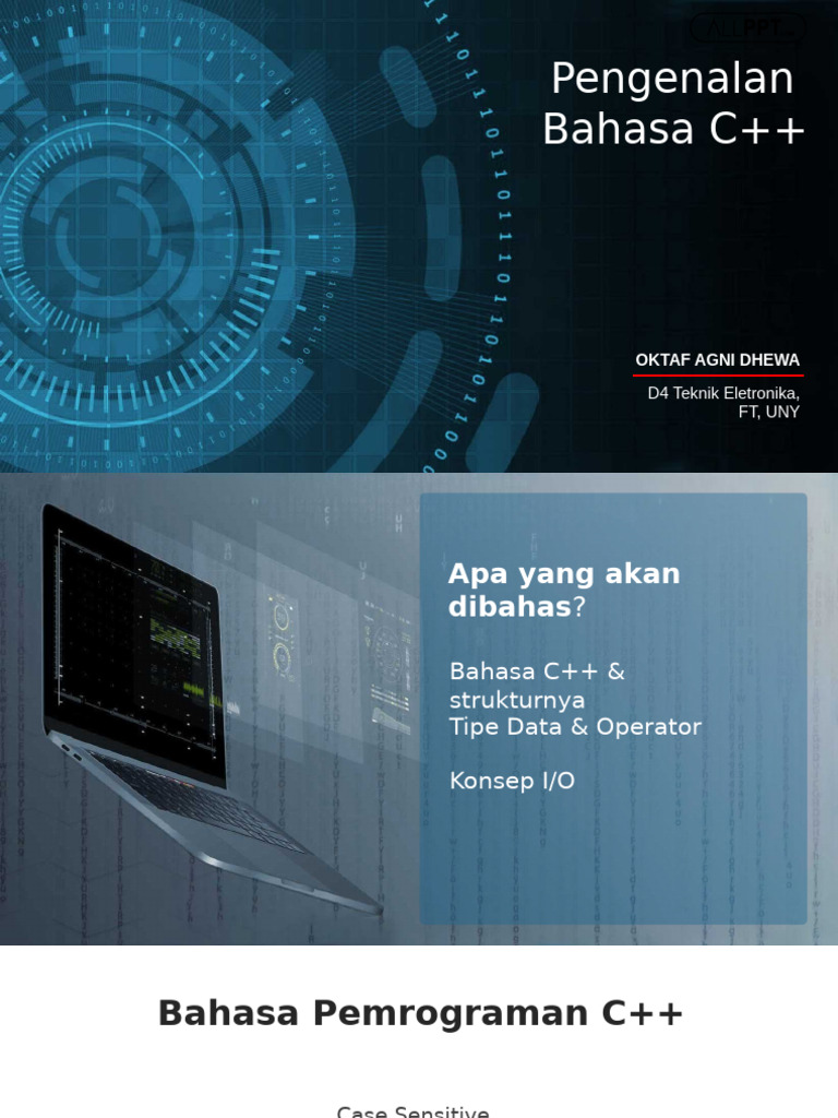 2 - Pengenalan Bahasa C++ | PDF