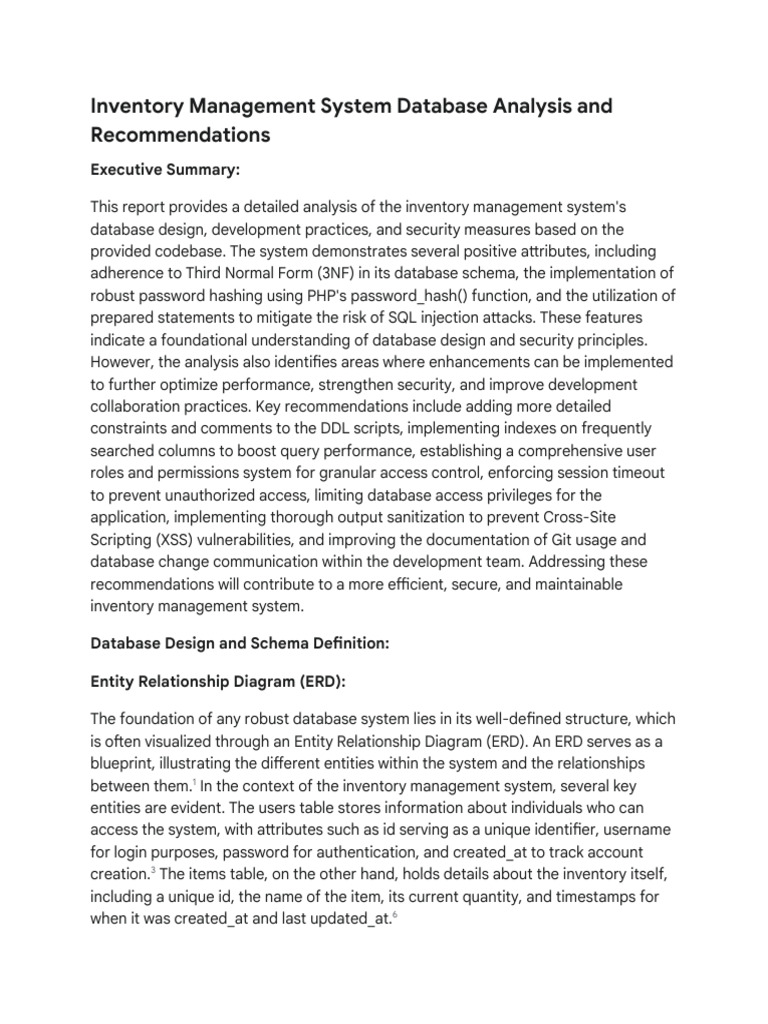 Database Analyst Assignment Guidance | PDF | Database Index | Password