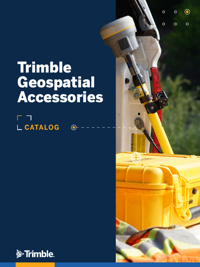 Trimble Geospatial Accessories Catalog | PDF | Tripod (Photography ...