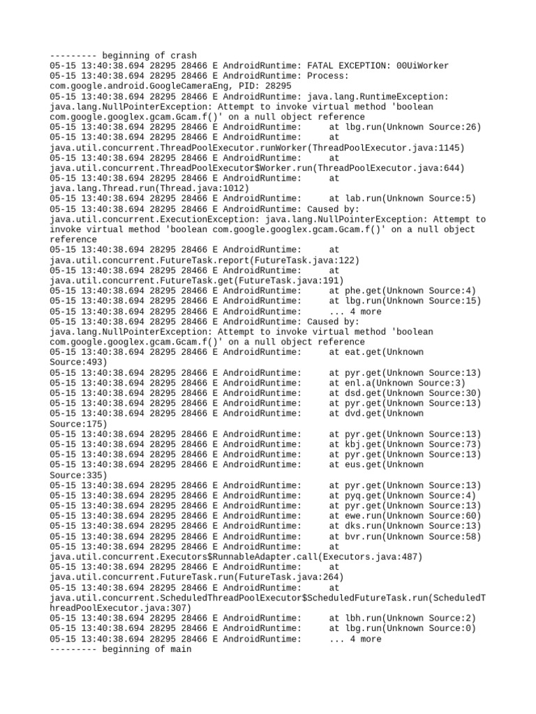 Log Cat 1747295829498 | PDF | Java (Programming Language) | Software