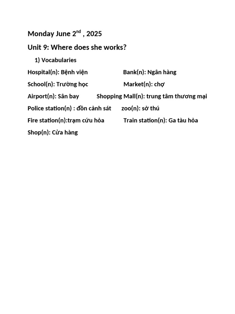 Monday June 2nd | PDF