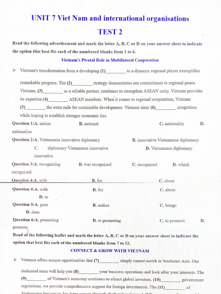 Unit 7 Test 2 G10 Pdf